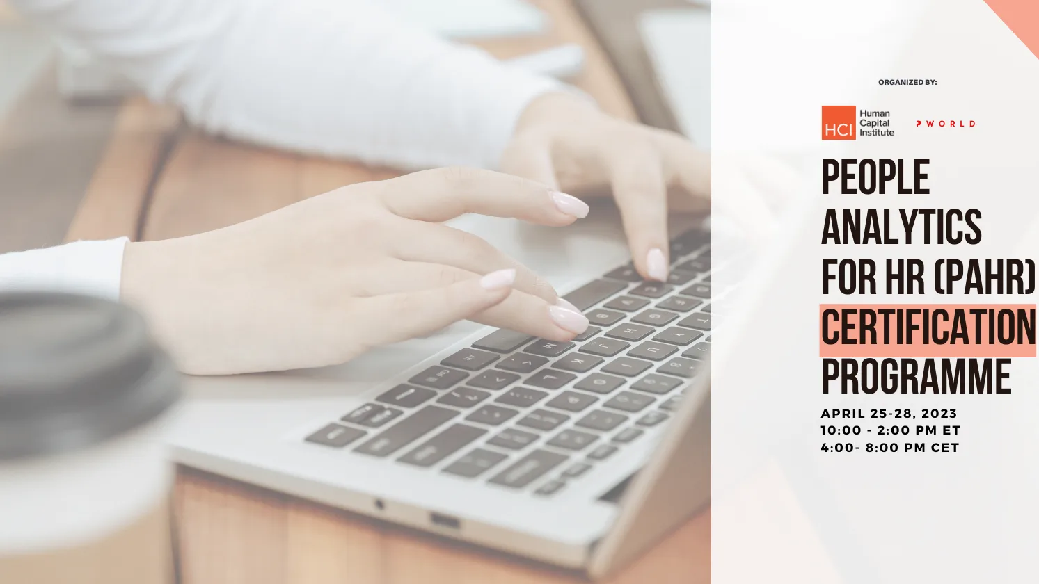 People Analytics for HR (PAHR) Certification April 2023 | The P World