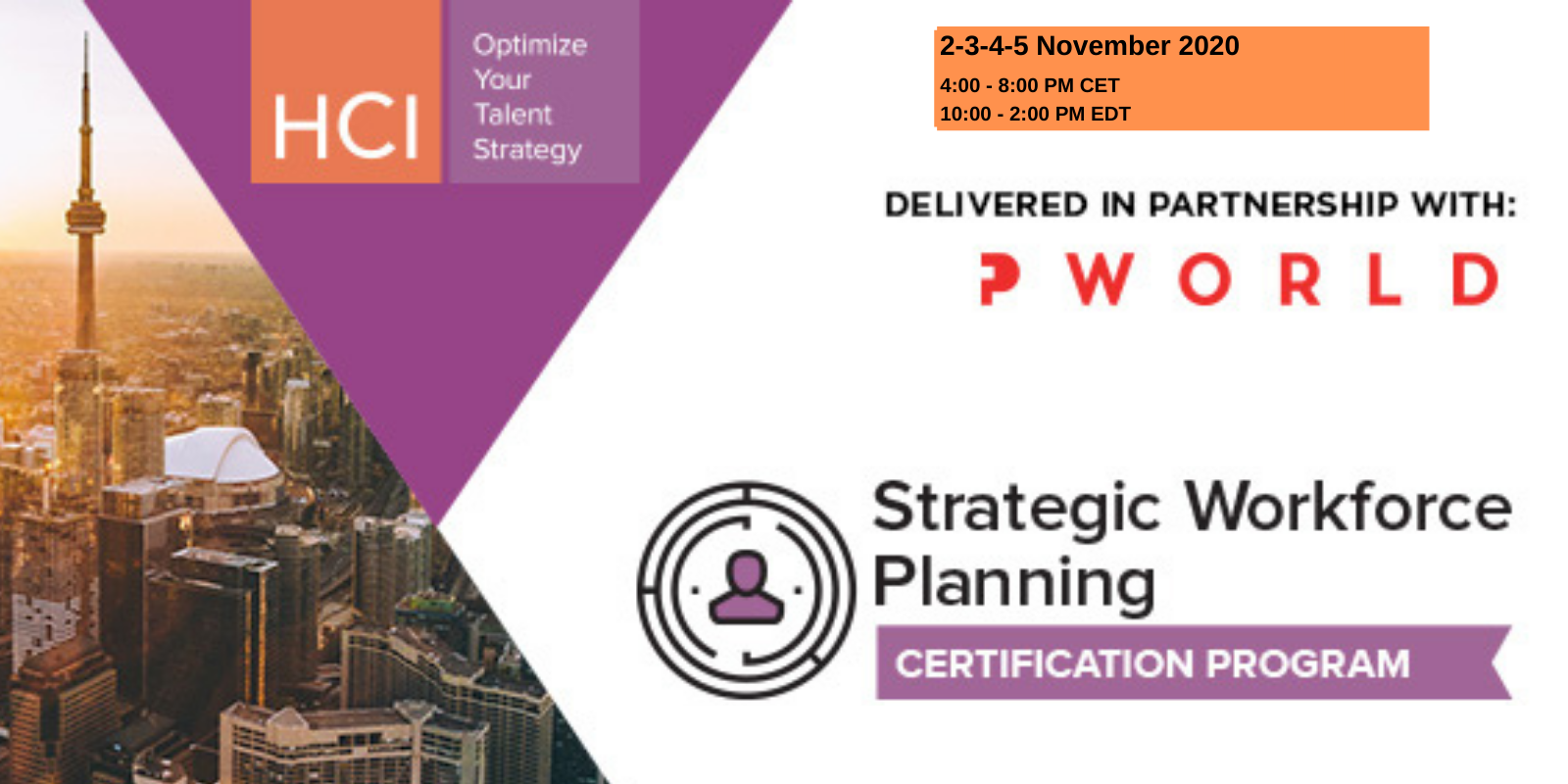 Welcome to the Strategic Workforce Planning Certification Program! Earn ...