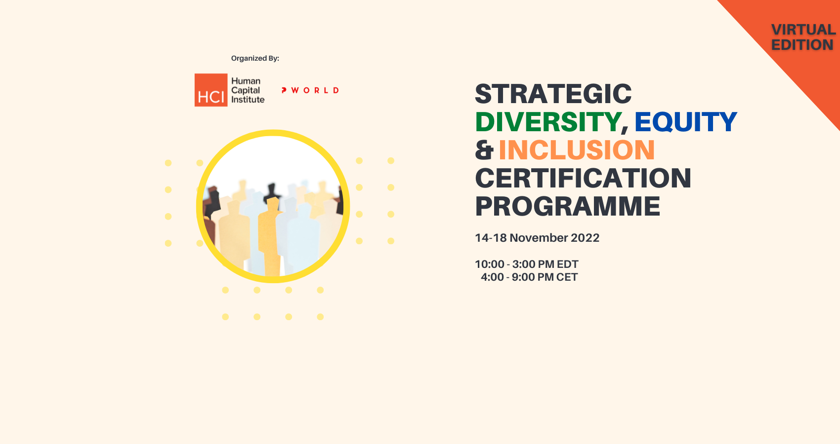 Welcome to the Strategic Diversity, Equity & Inclusion (SDEI ...
