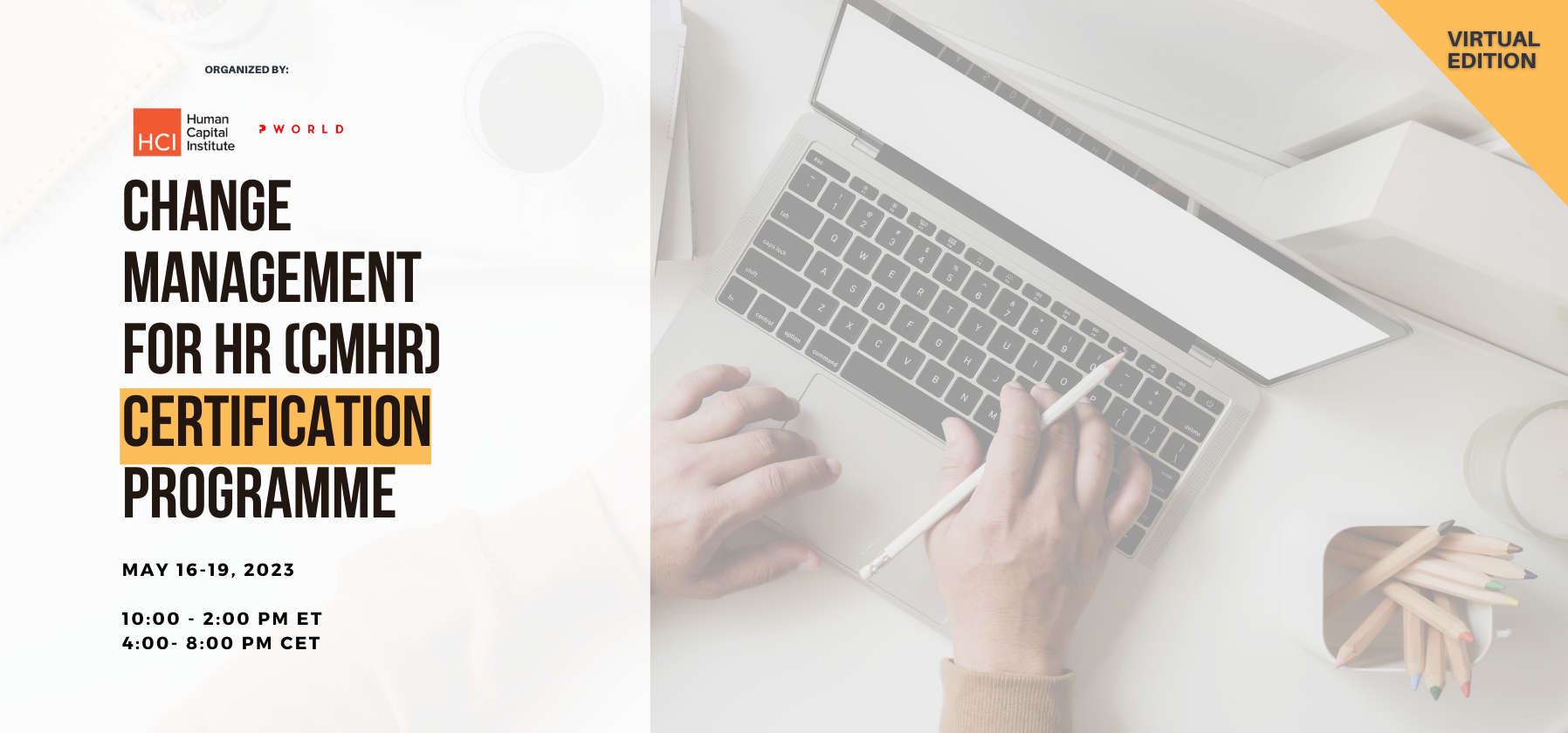 Welcome to the Virtual Change Management For HR Certification Program ...