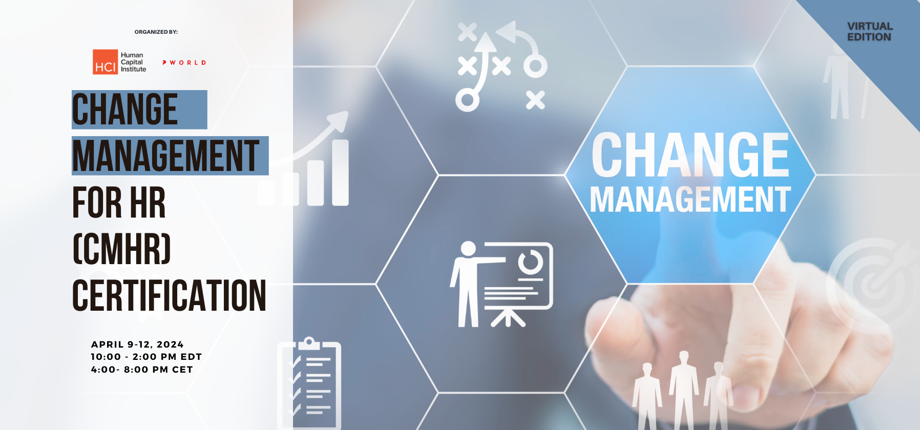 Welcome to the Change Management For HR Certification Program! | PWorld