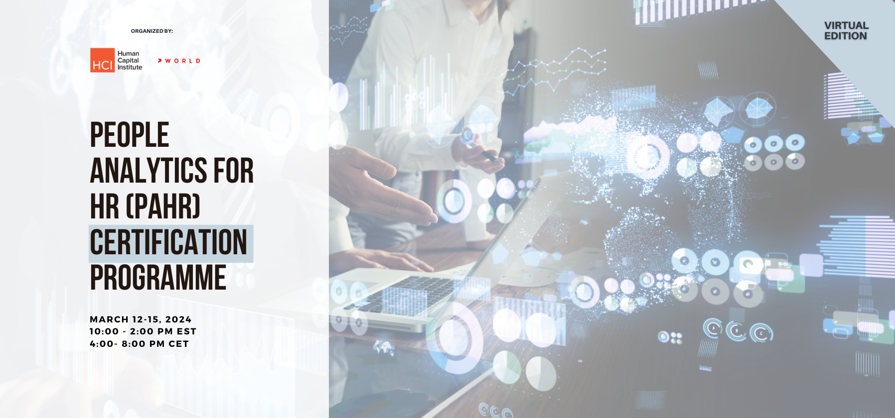 Welcome to the People Analytics Planning Certification Program! Earn ...