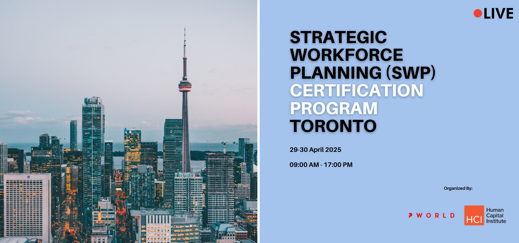 Join Us At The Strategic Workforce Planning Certification Program in ...