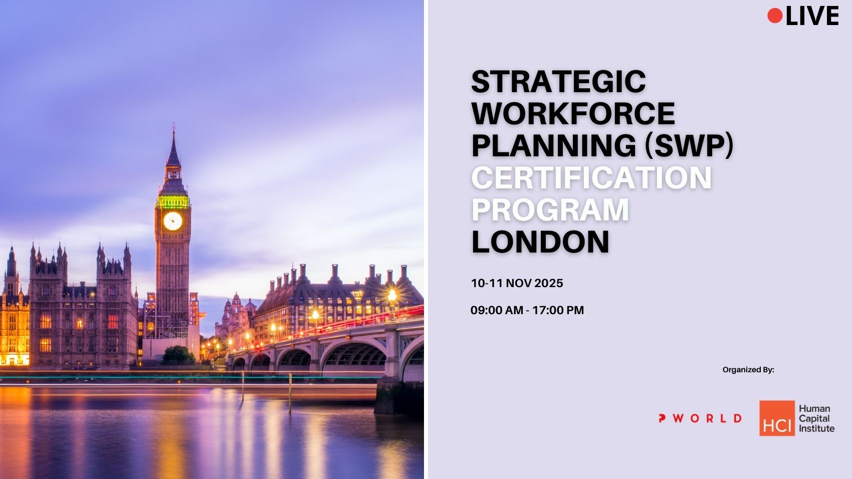 Join Us At The Strategic Workforce Planning Certification Program in ...